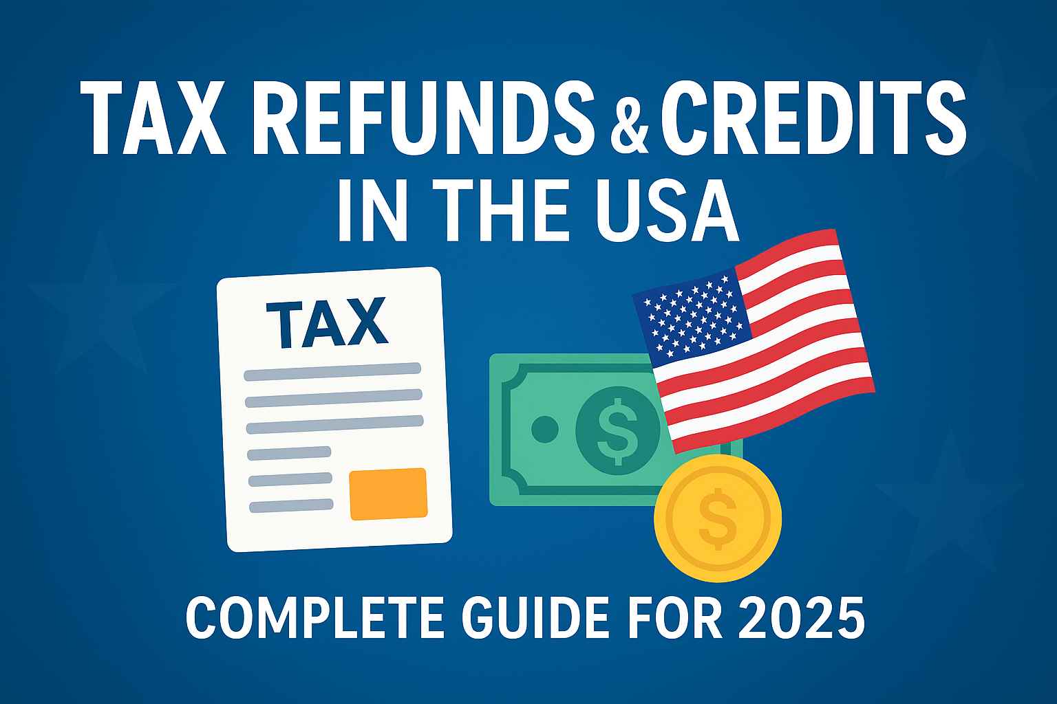 Tax Refunds & Credits in the USA: Simple Guide for Every Taxpayer (2025 ...